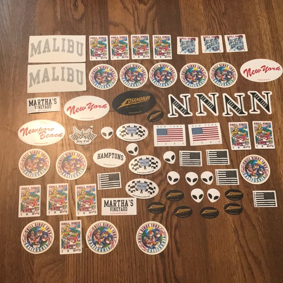 Brandy Melville | Other | 5 Brandy Stickers | Poshmark